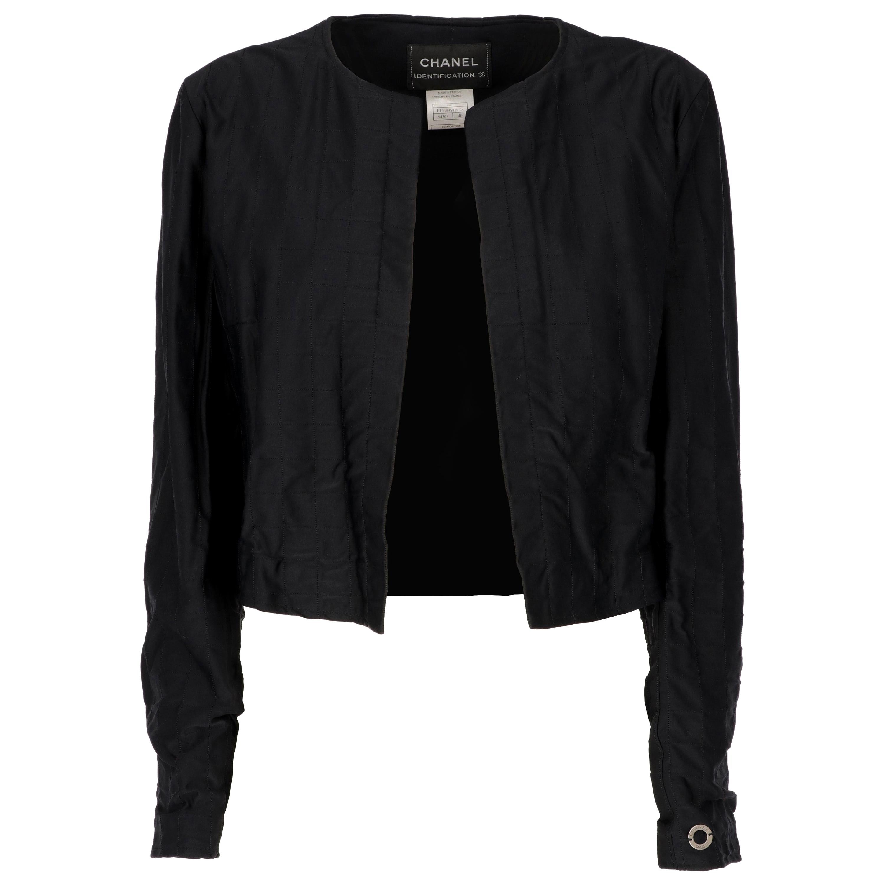 2000s Chanel Black Jacket at 1stDibs