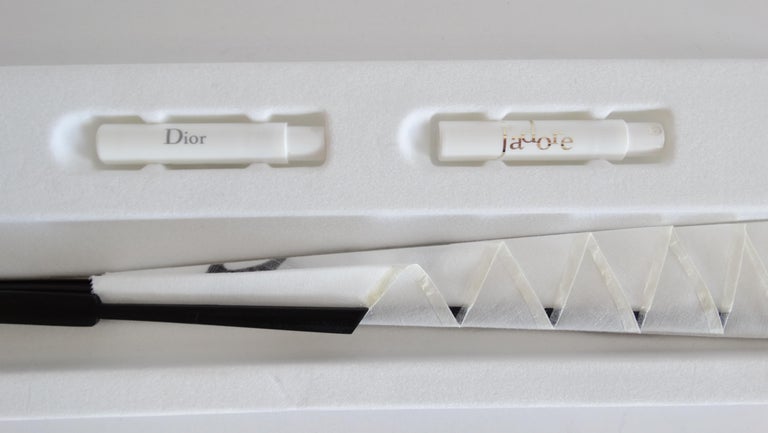 2000s Christian Dior Handheld Fan at 1stDibs