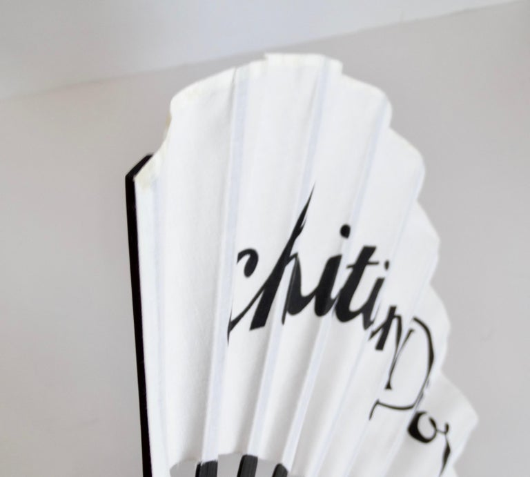 2000s Christian Dior Handheld Fan at 1stDibs