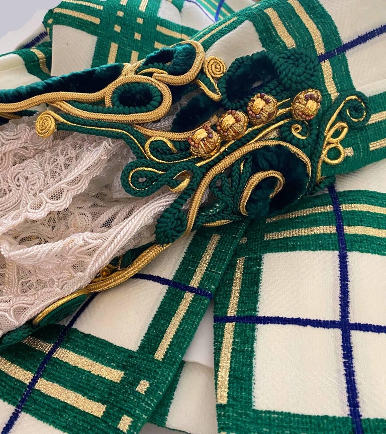 2000s Christian Dior Rococo Style Blazer For Sale at 1stDibs