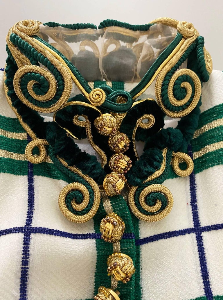 2000s Christian Dior Rococo Style Blazer For Sale at 1stDibs