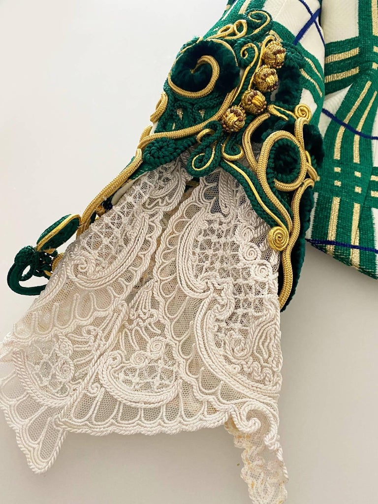 2000s Christian Dior Rococo Style Blazer For Sale at 1stDibs