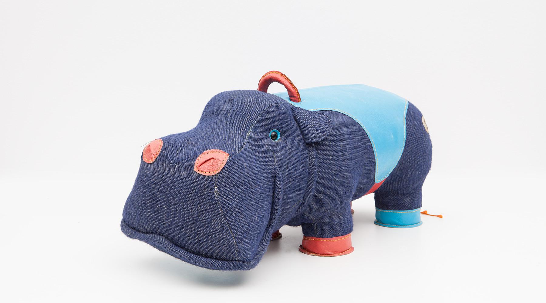 2000s High-Quality Children Toy 'Hippo' by German Renate Müller 'a' at ...