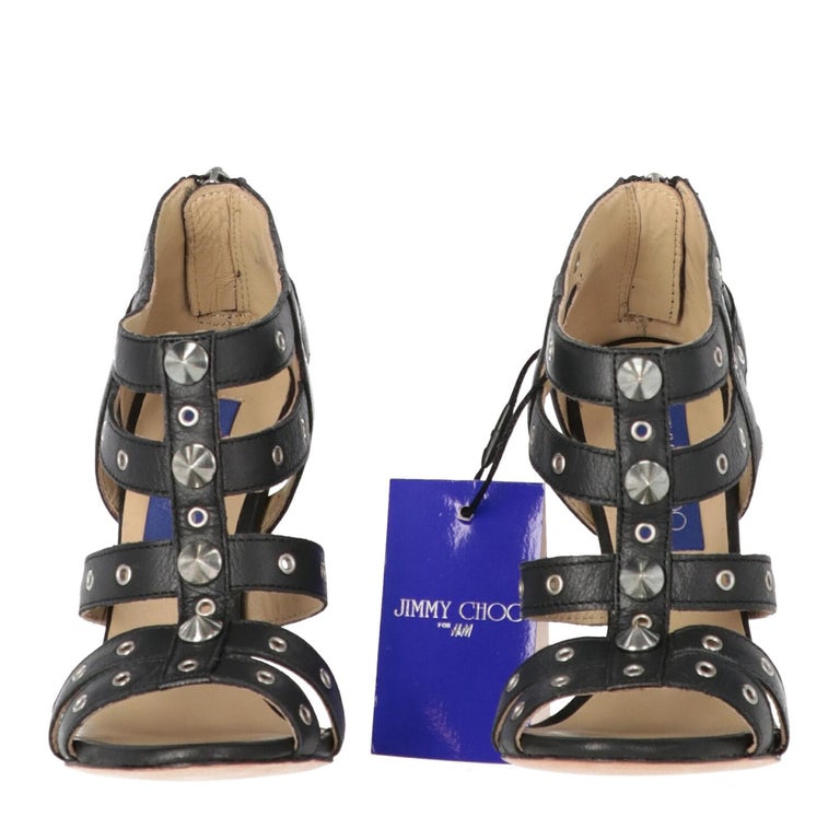 2000s Jimmy Choo Per H&M Heels Sandals For Sale at 1stDibs