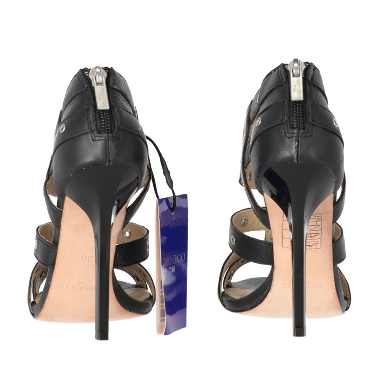 2000s Jimmy Choo Per H&M Heels Sandals For Sale at 1stDibs