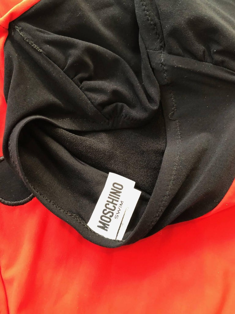 2000s Moschino Lady Bird One Piece Suit in Black For Sale at 1stDibs ...