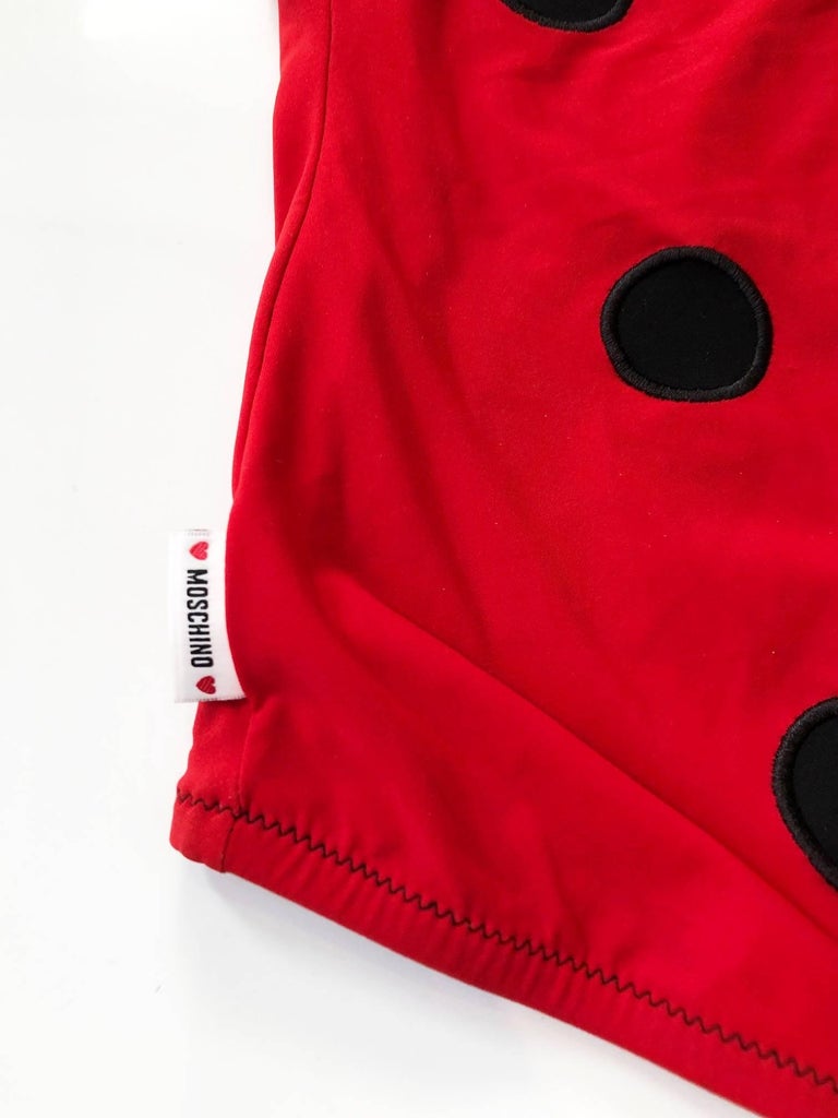 2000s Moschino Lady Bird One Piece Suit in Black For Sale at 1stDibs ...