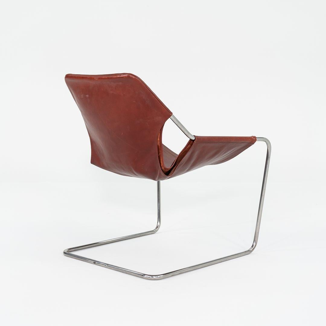 2000s Paulistano Brown Leather Lounge Armchair Paulo Mendes Da Rocha ...
