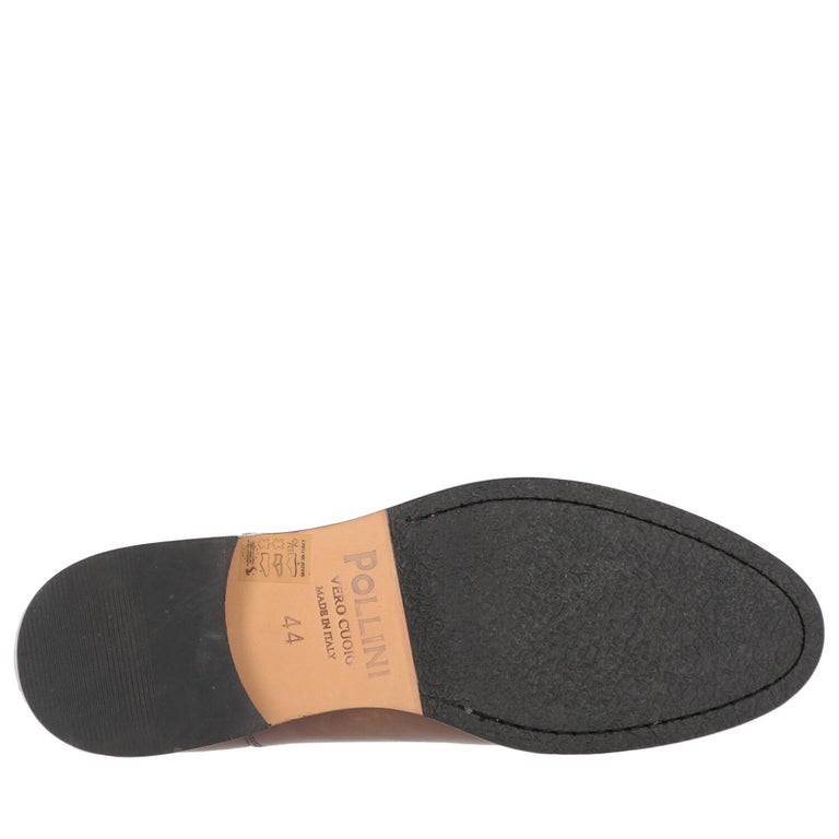 2000s Pollini Leather Lace-up Shoes For Sale at 1stDibs