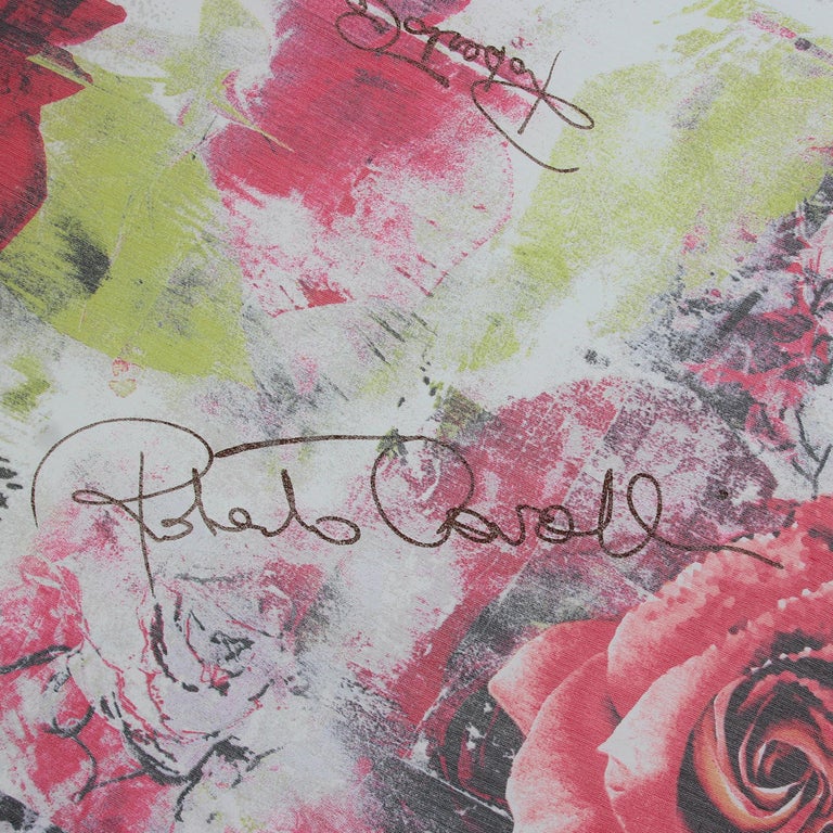 2000s Roberto Cavalli Printed Stole at 1stDibs