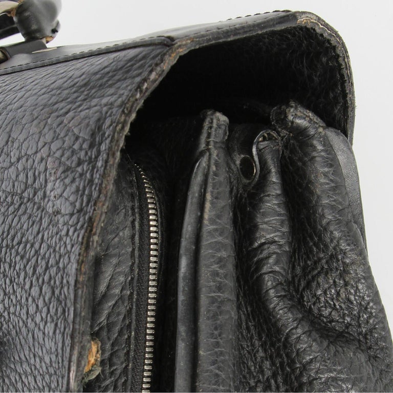 2000s Spalding Leather Shoulder Carryall For Sale at 1stDibs