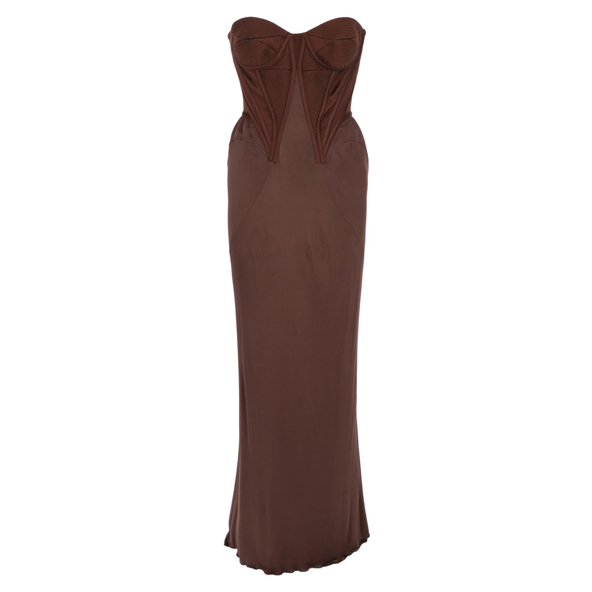 2000s Versace Long Dress at 1stDibs