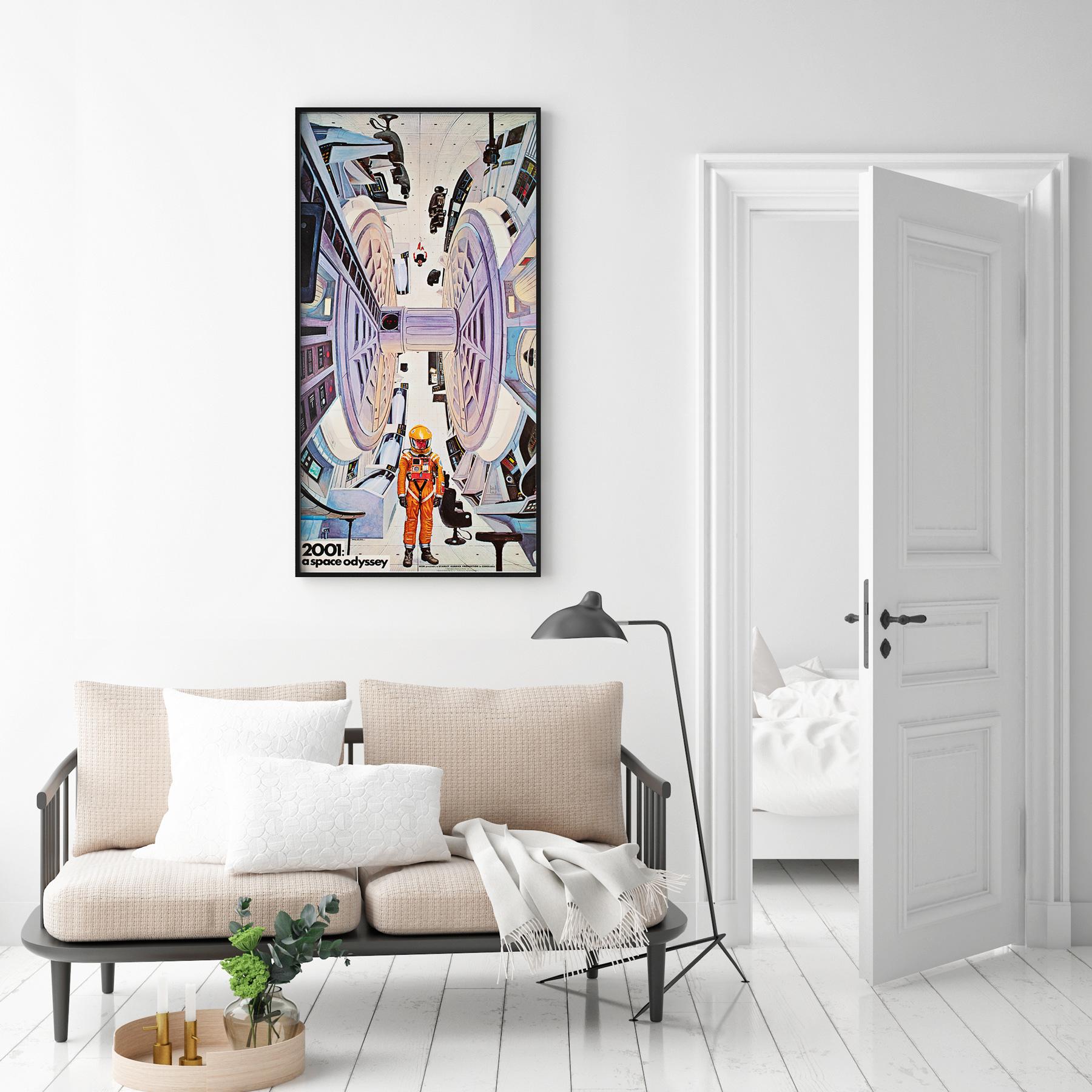 2001 A Space Odyssey 1968 Personality Poster, Bob McCall For Sale at ...