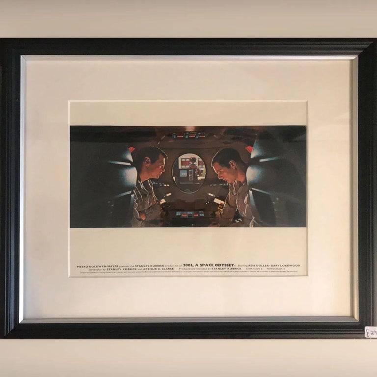 2001: A Space Odyssey, Framed Poster, 1968 For Sale at 1stDibs