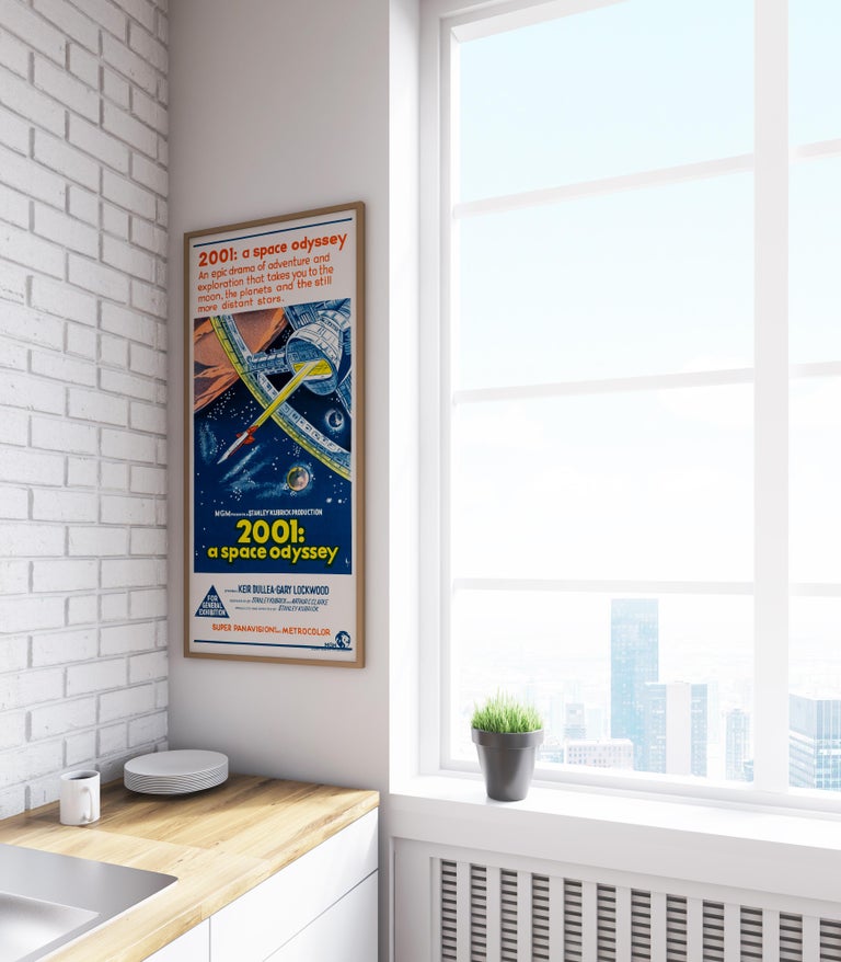 '2001: A Space Odyssey' Original Vintage Australian Daybill Movie ...