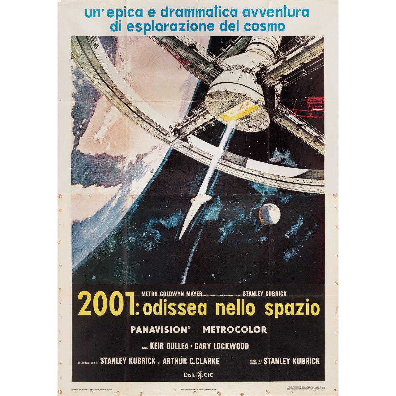2001: A Space Odyssey R1970s Italian Quattro Fogli Film Poster For Sale ...