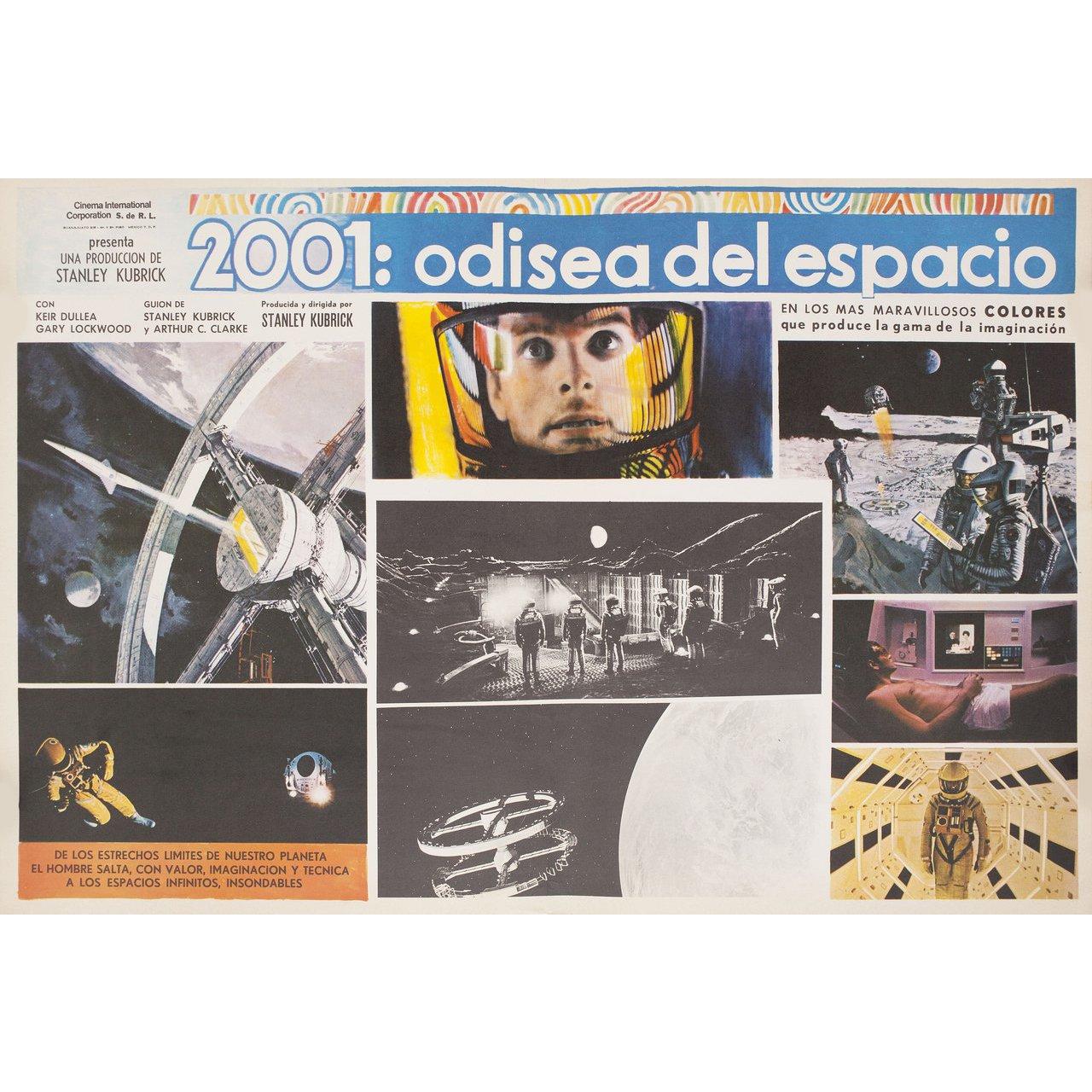 2001: A Space Odyssey R1970s Mexican Scene Card For Sale at 1stDibs