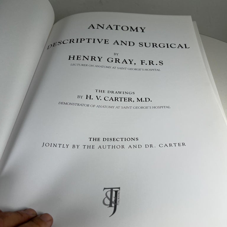 2001 Grey's Anatomy A Facsimile Henry Grey F.R.S. Taj Books United ...
