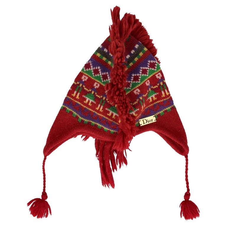 2002 Vintage John Galliano for Christian Christian Dior Mohawk Hat For ...