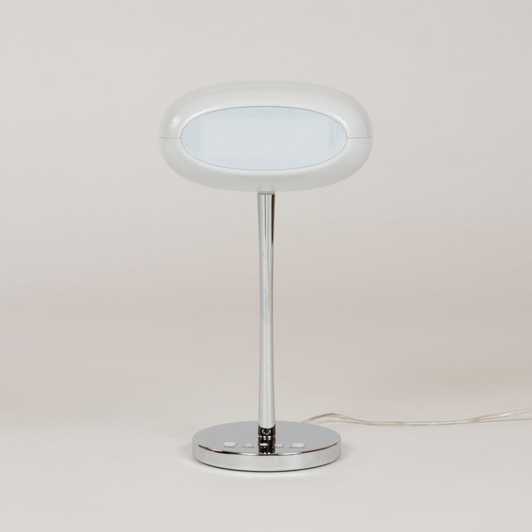 2003 Contemporary 'Time and Space' Clock Lamp by Karim Rashid for ...