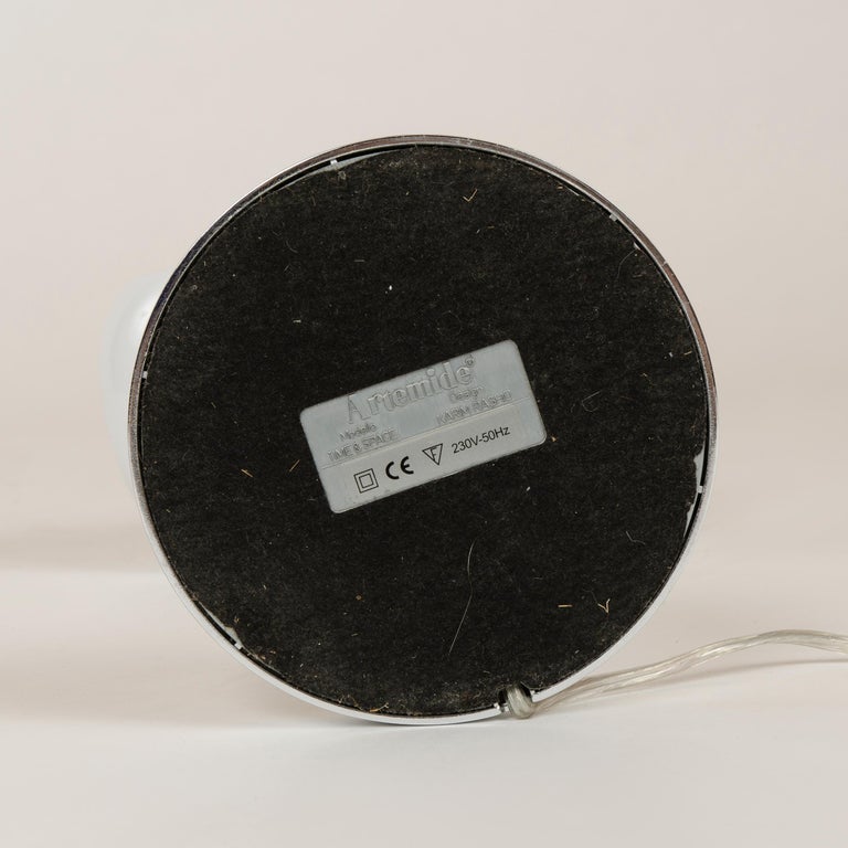 2003 Contemporary 'Time and Space' Clock Lamp by Karim Rashid for ...