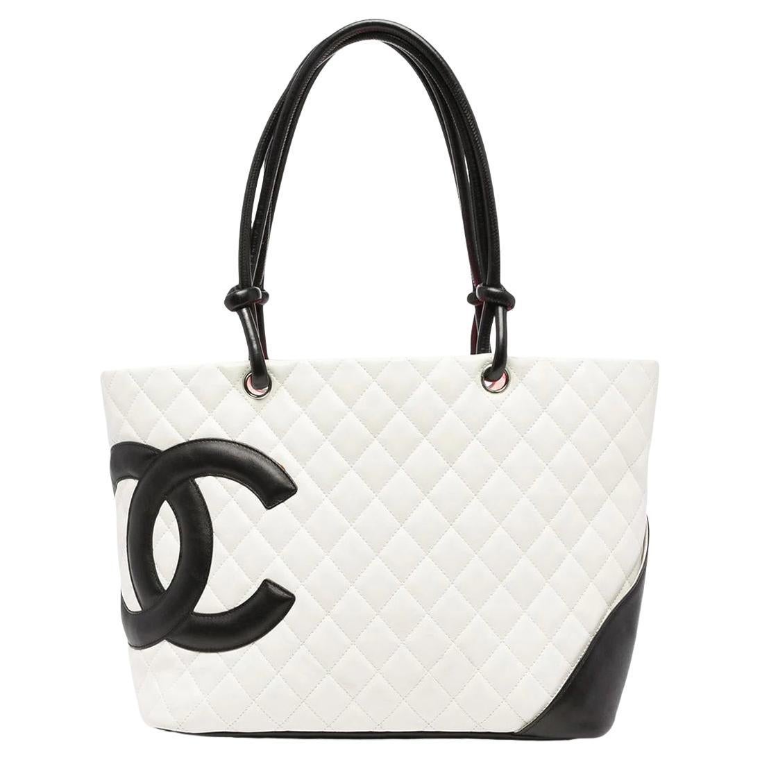 Chanel Quilted Leather Cambon Tote at 1stDibs