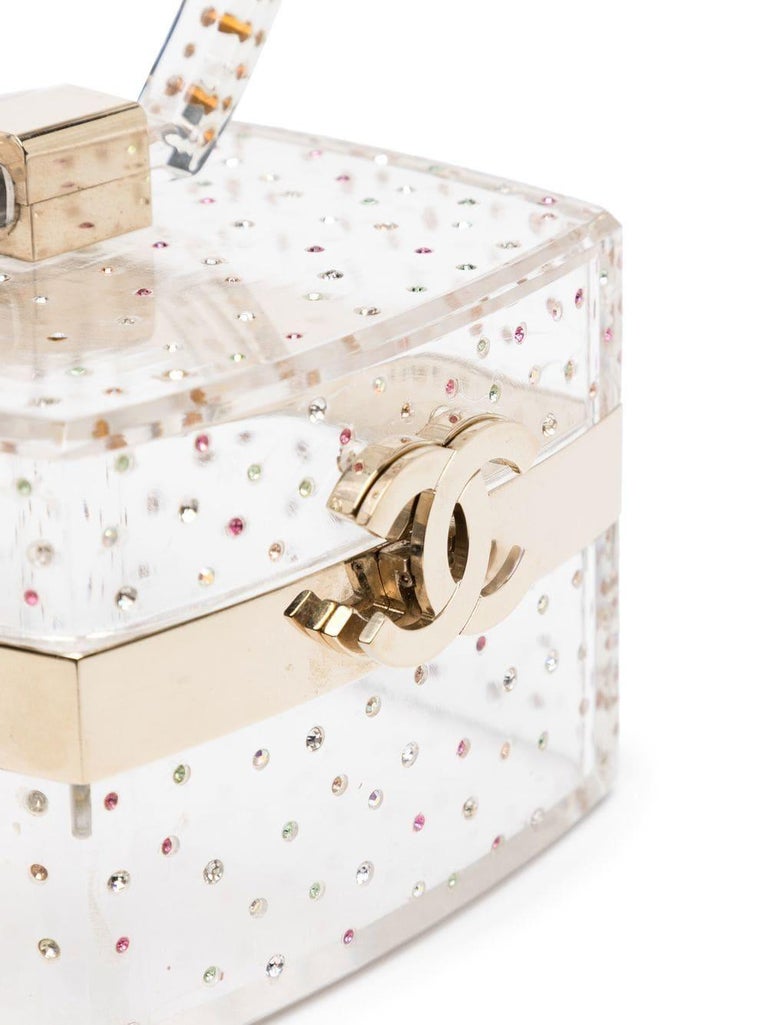 2004 Chanel CC rhinestone-embellished vanity mini bag at 1stDibs