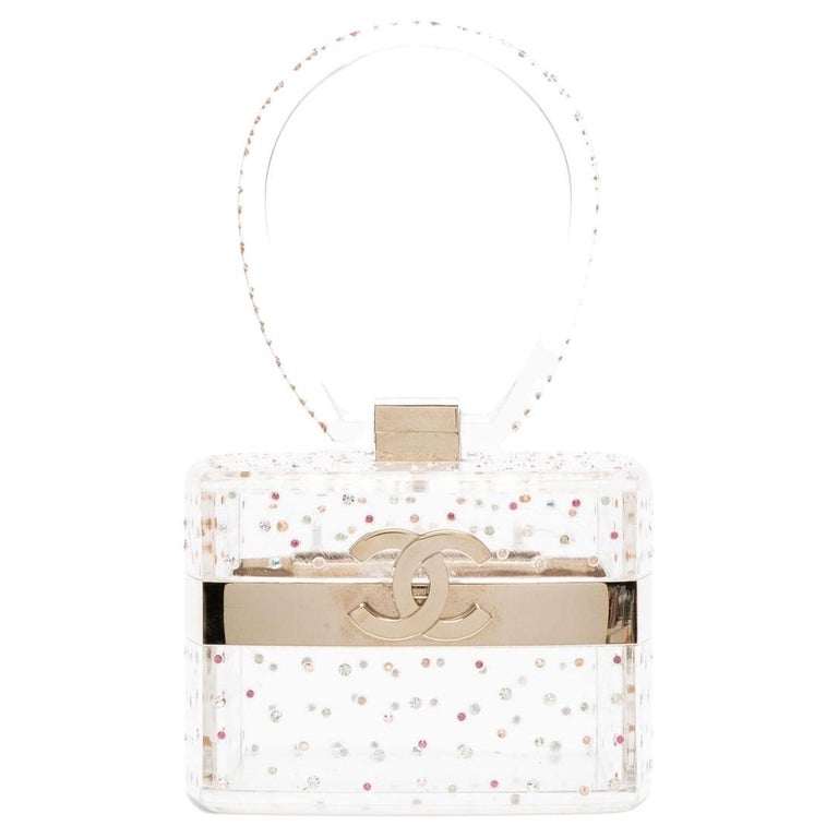 2004 Chanel CC rhinestone-embellished vanity mini bag at 1stDibs