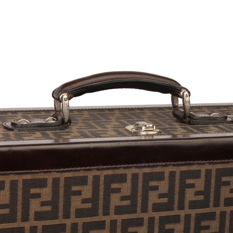 2004 Fendi Monogram Canvas Rolling Trunk, Originally Owned by Karl ...