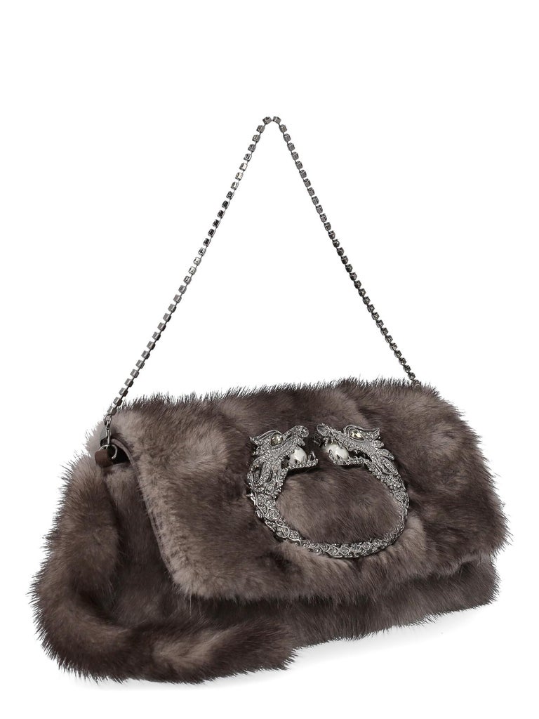 2004 Vintage Tom Ford for Gucci Cross mink fur clutch bag For Sale at ...