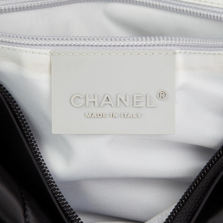2005 Chanel Black Quilted Nylon Sports Line Backpack at 1stDibs