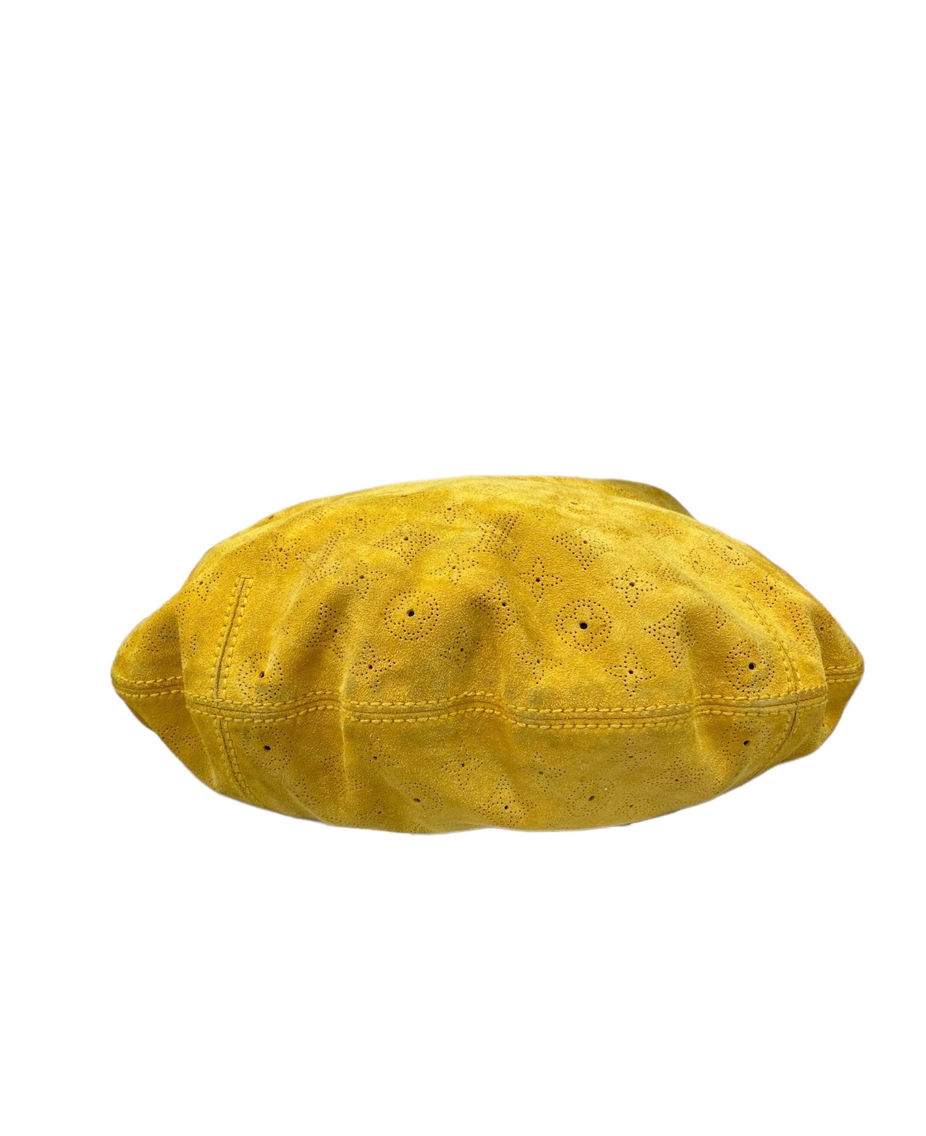 2005 Louis Vuitton Onatah Yellow Suede For Sale at 1stDibs