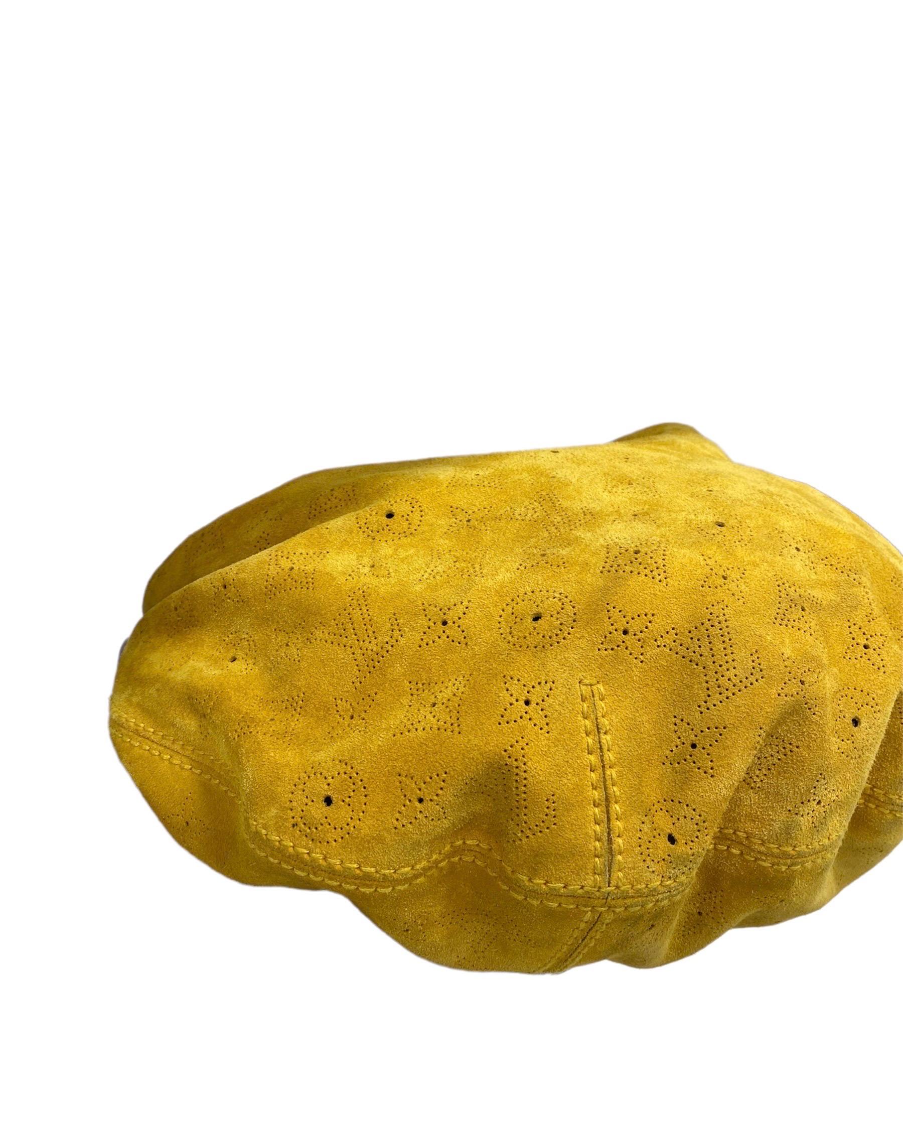 2005 Louis Vuitton Onatah Yellow Suede For Sale at 1stDibs