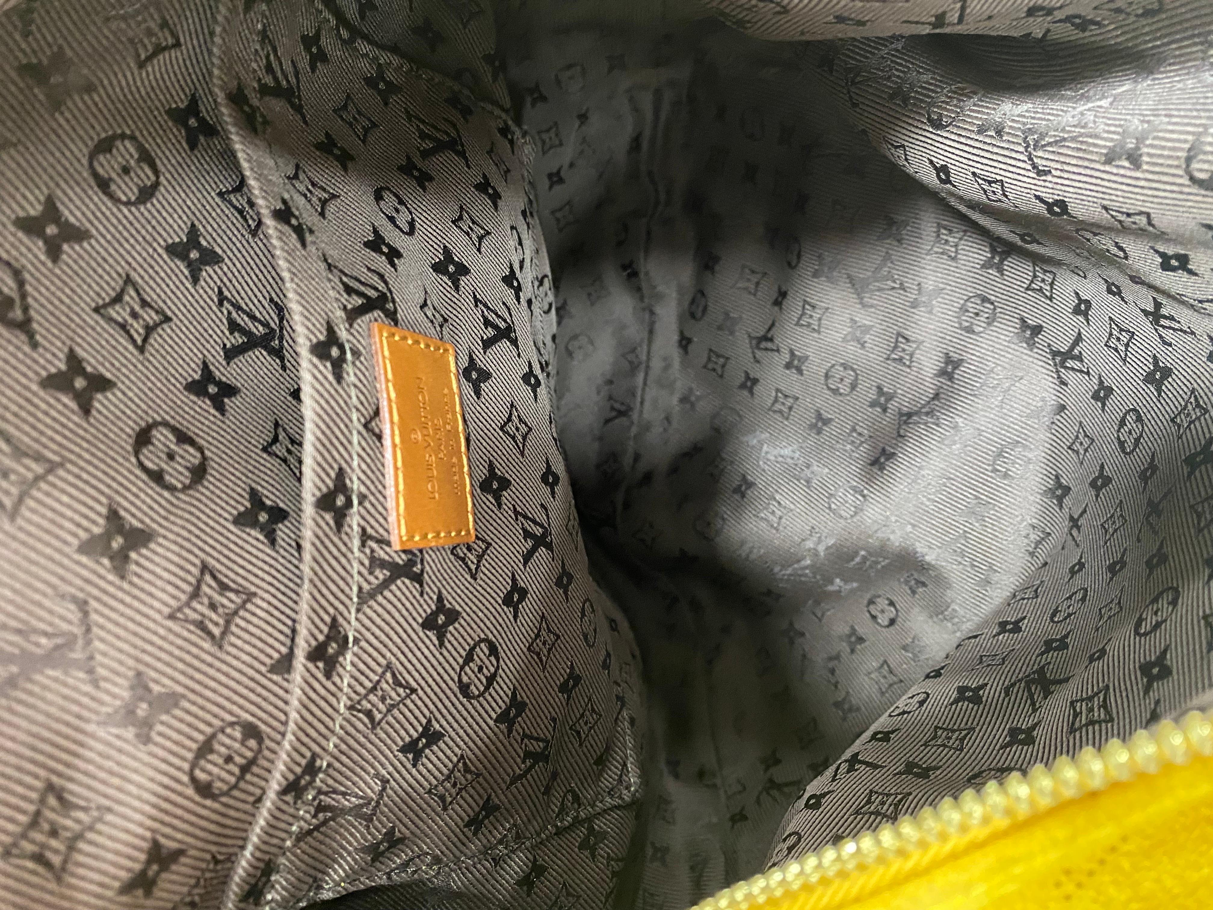 2005 Louis Vuitton Onatah Yellow Suede For Sale at 1stDibs