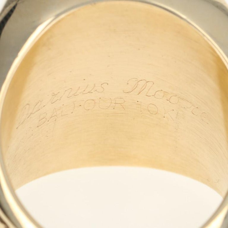 2005 Tatum Eagles HS Football State Champions Ring, 10k Gold NFL ...