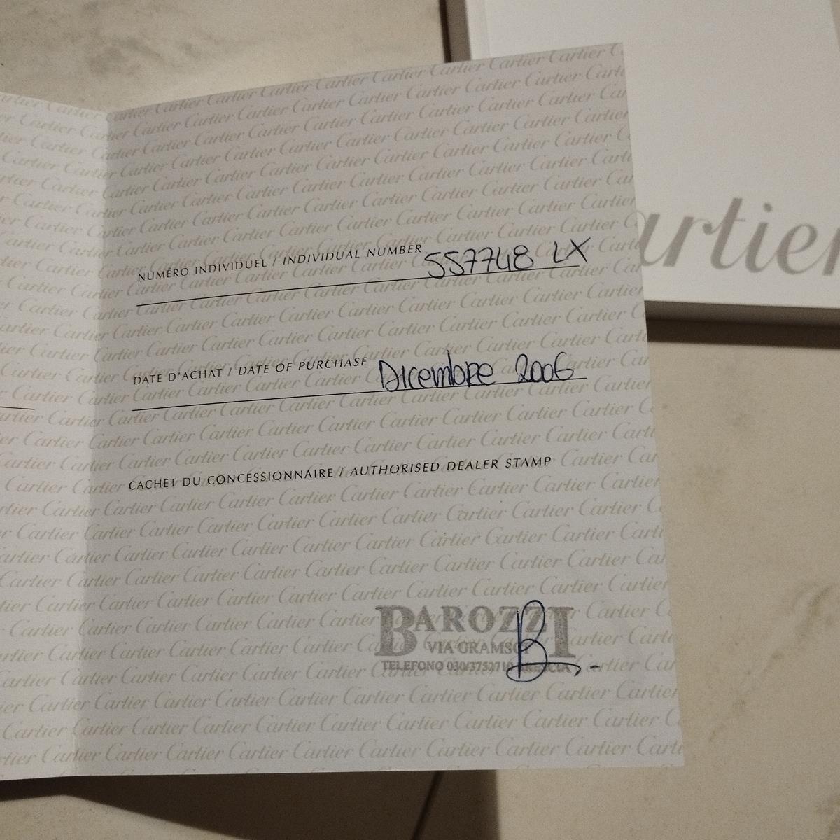 2006 Cartier Tank Française Ref. 2384 Full Set For Sale at 1stDibs