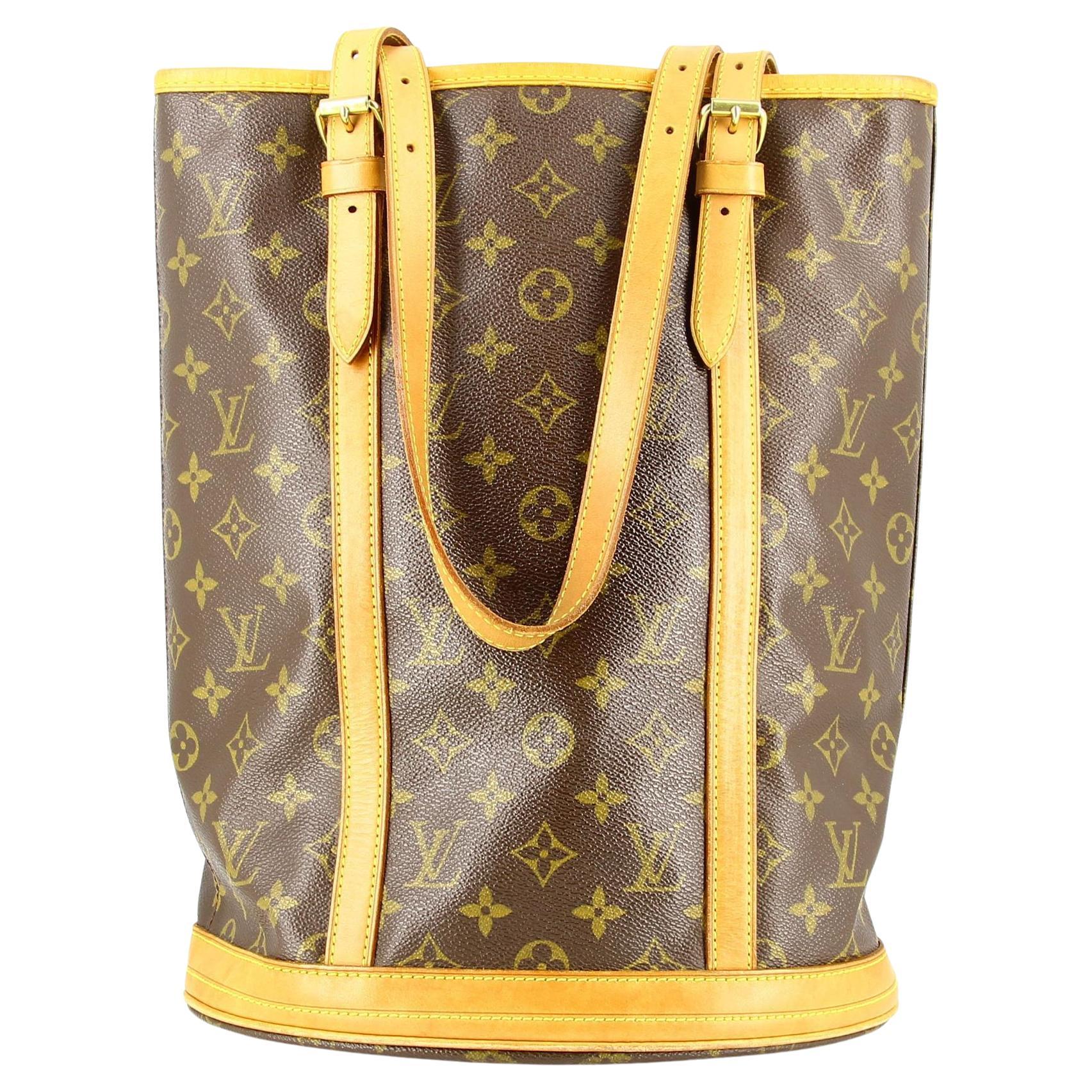2008 Loui Vuitton Monogram Bucket Bag For Sale at 1stDibs
