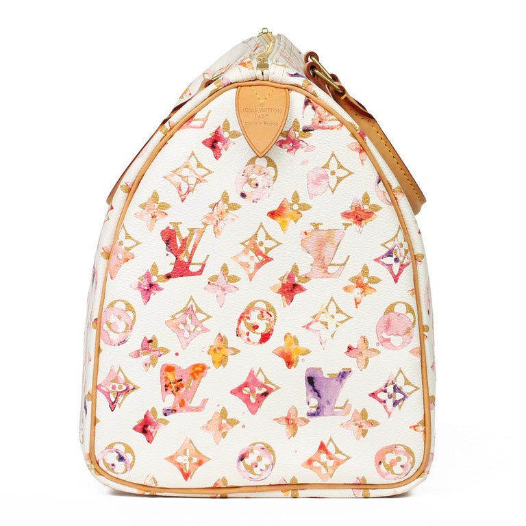 2008 Louis Vuitton Monogram Watercolor Aquarelle Canvas Richard Prince ...
