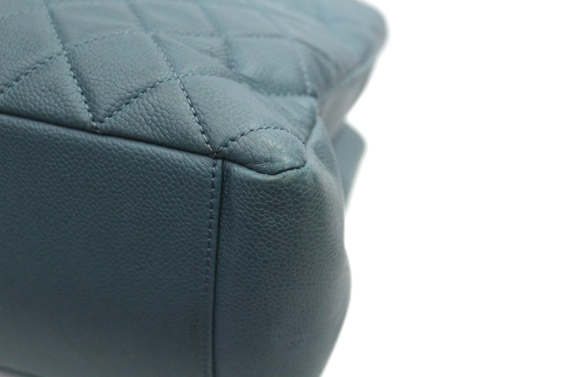 2009\2010 Chanel Light Blue Leather Gst Bag at 1stDibs | chanel gst ...