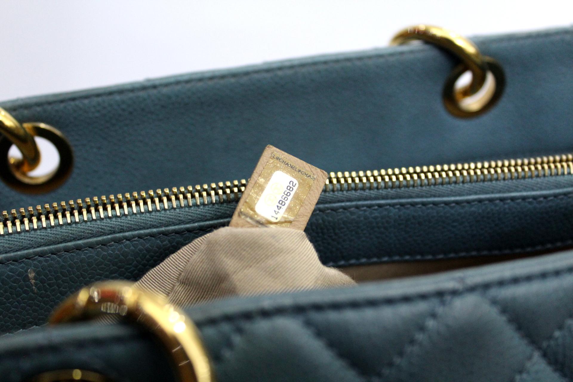 2009\2010 Chanel Light Blue Leather Gst Bag at 1stDibs | chanel gst ...