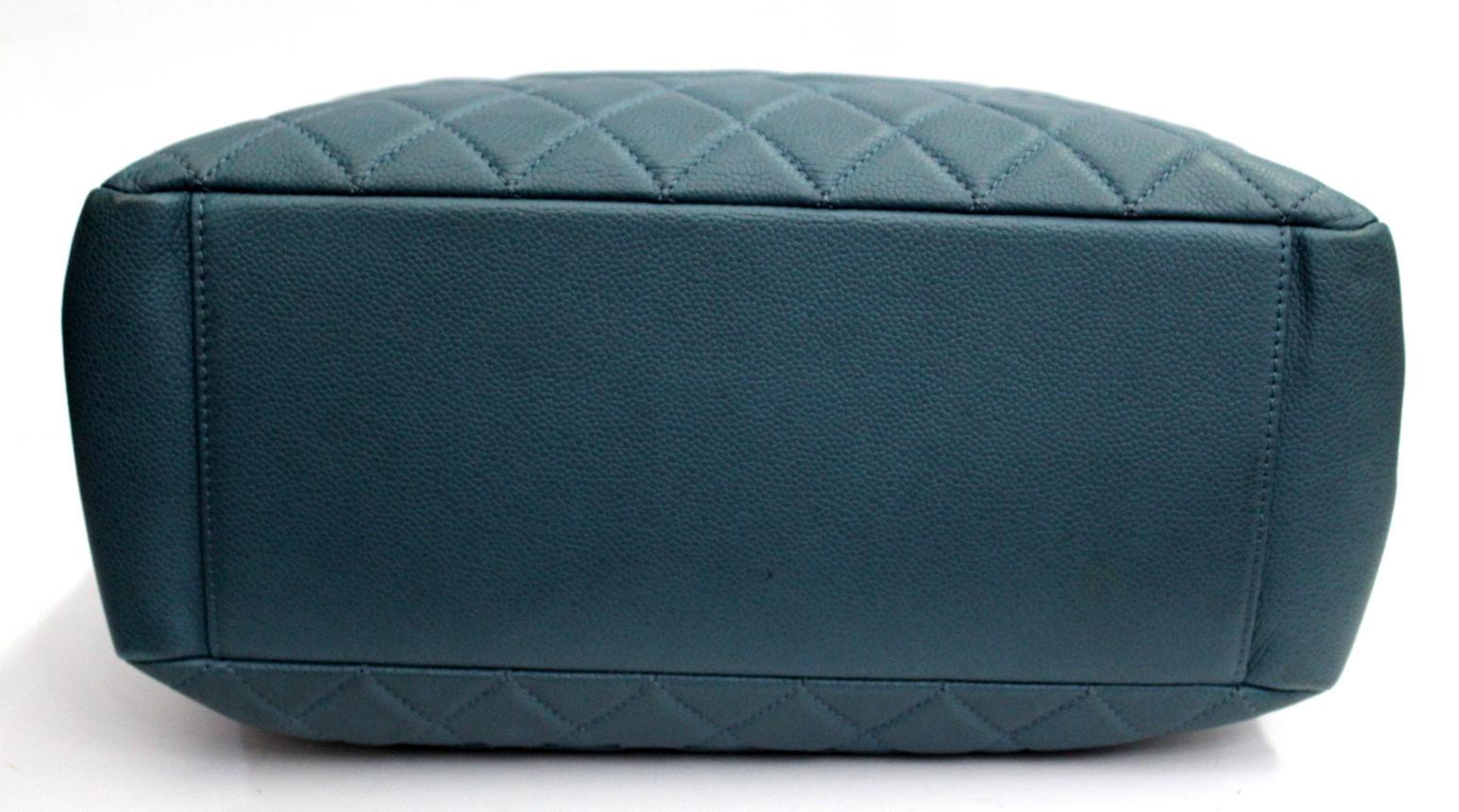 2009\2010 Chanel Light Blue Leather Gst Bag at 1stDibs | chanel gst ...