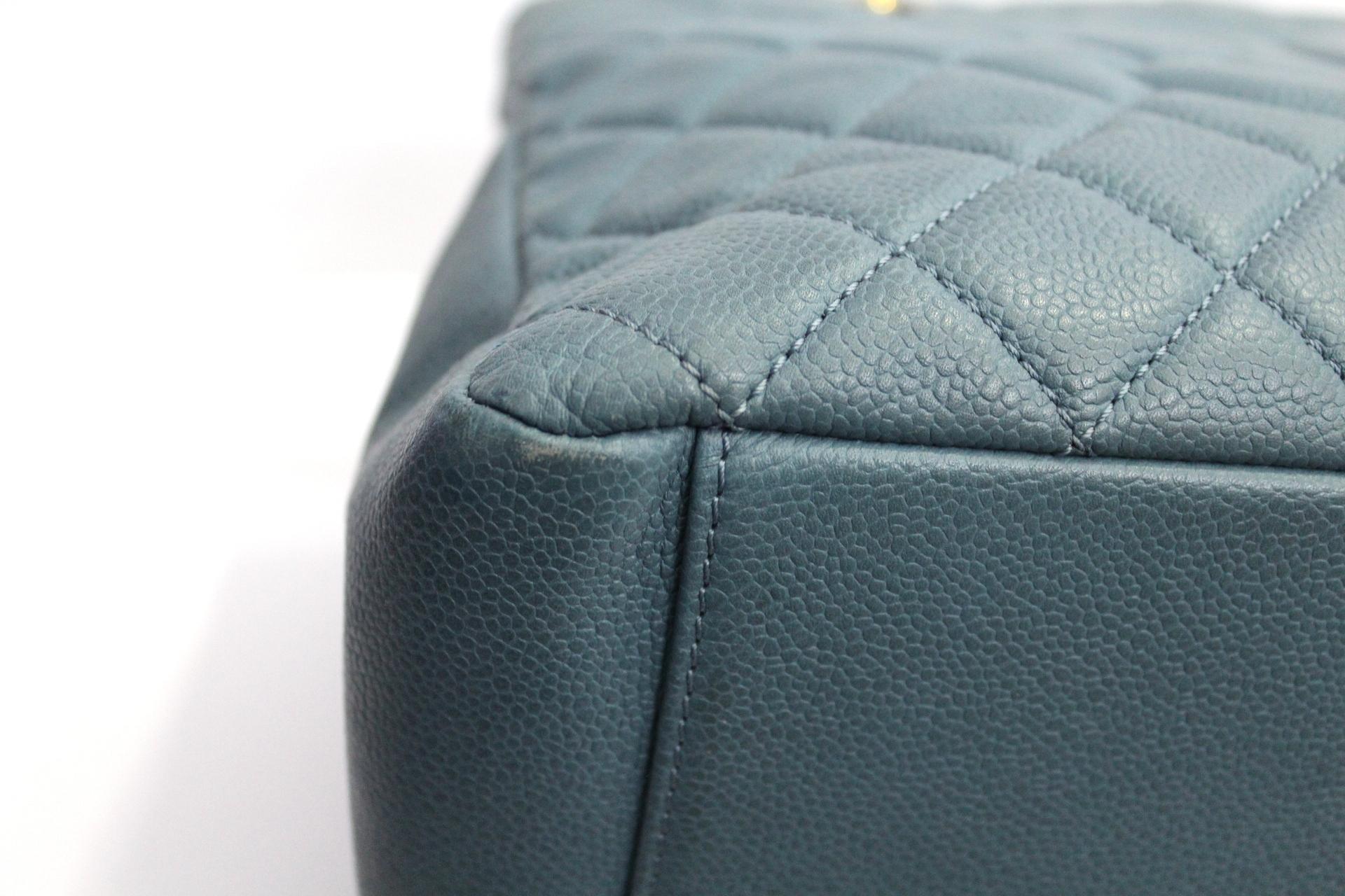 2009\2010 Chanel Light Blue Leather Gst Bag at 1stDibs | chanel gst ...