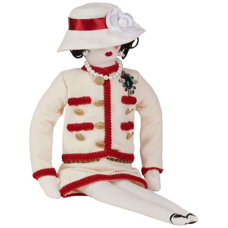 2010 Chanel Fabric Coco Madamoiselle Doll by Karl Largerfeld at 1stDibs