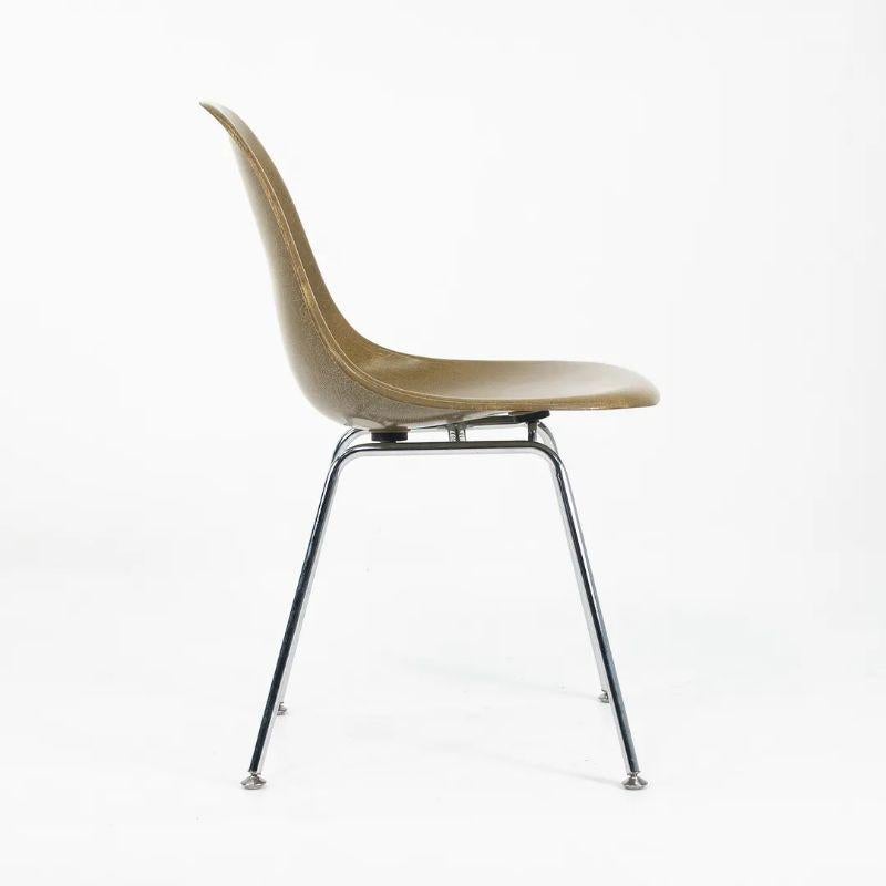 2010s Eames Modernica Pumpernickel Fiberglass Side Shell Chair Set of ...