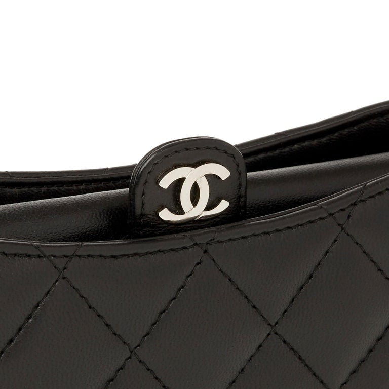 2011 Chanel Black Quilted Lambskin Pouch-on-Chain POC at 1stDibs