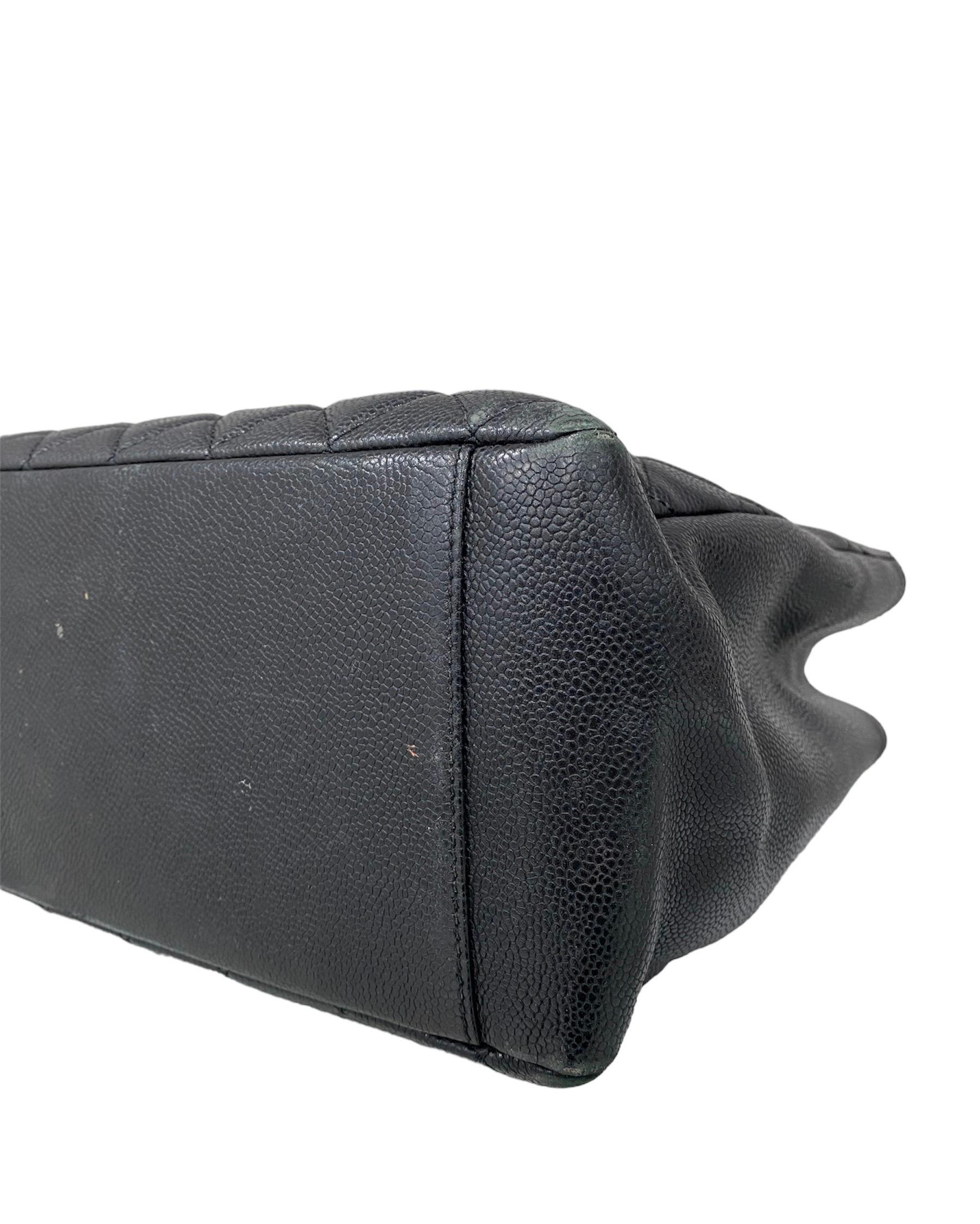 2011 Chanel GST Grand Shopping Tote Black Caviar For Sale at 1stDibs ...