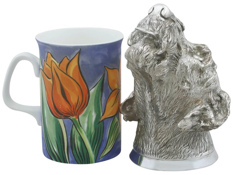 2011 Contemporary Sterling Silver Stirrup Cup at 1stDibs