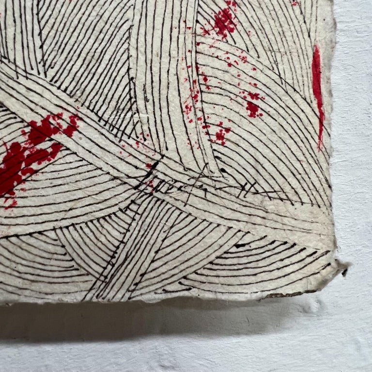 2011 Original Modern Art from Oaxaca Ink Drawing 1 on Custom Paper ...