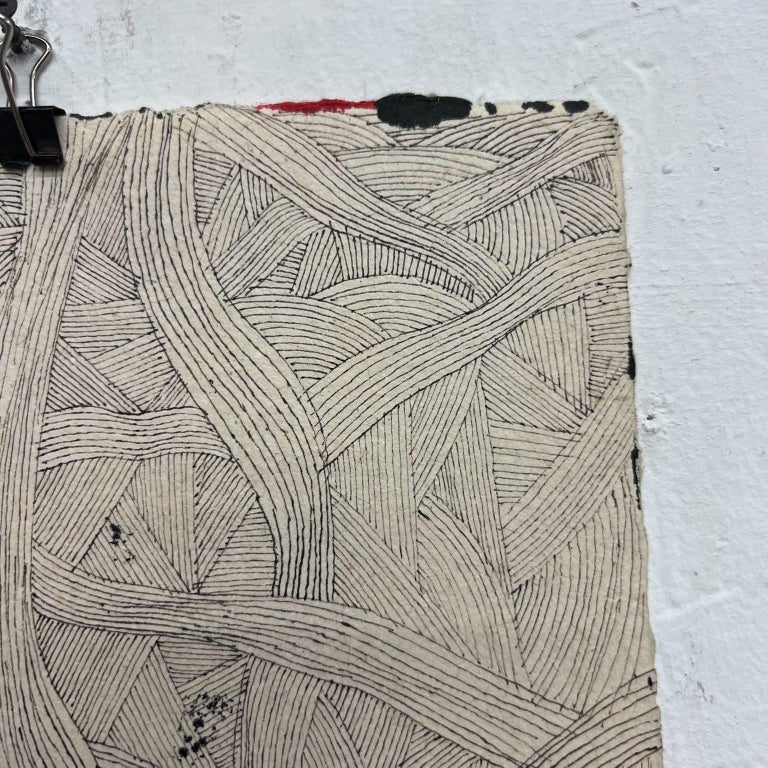 2011 Original Modern Art from Oaxaca Ink Drawing 1 on Custom Paper ...