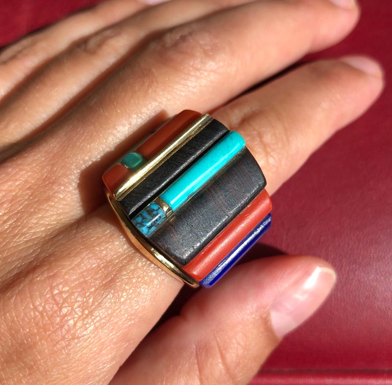 2011 Sonwai Coral, Chrysocolla, Lapis Lazuli, Sugilite, Turquoise and ...